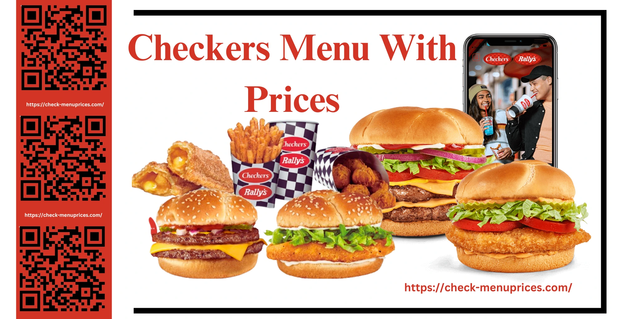 Checkers Menu with Prices 2025 | Burgers, Shakes And Fries